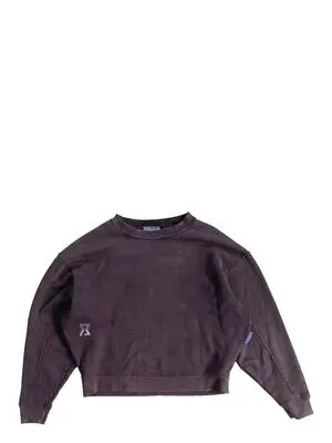 ACHILLES AND THE TORTOISE Logo Crewneck - Black
