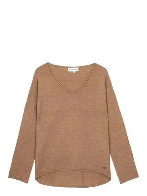BEL CASHMERE Anais Cashmere Sweater Camel - Brown