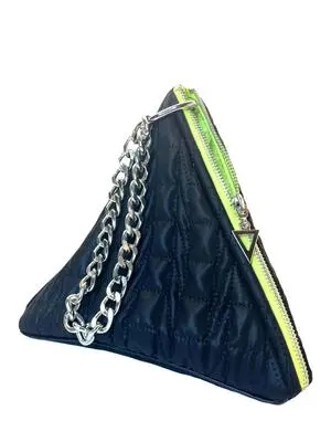 MIRIMALIST Triangle Puff Bag - Black