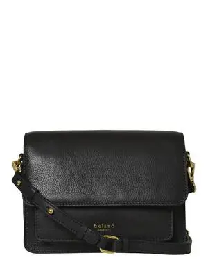 BELSAC Olga Leather Crossbody - Black