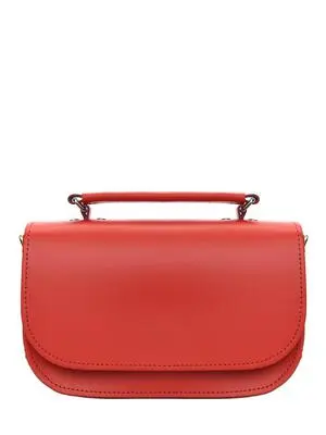 ZATCHELS Aura Handmade Leather Bag - Pillar Box Red