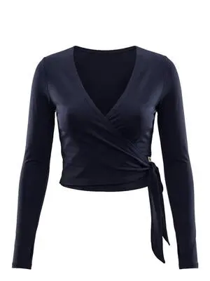BE ATHLETICA The Ultimate Ballet Wrap-top Midnight - Blue