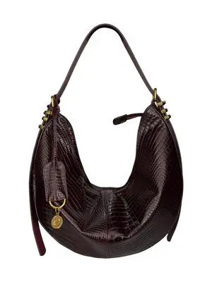 INDIGOLUSH Maxi Hobo Oracle Hiss Black Cherry Red