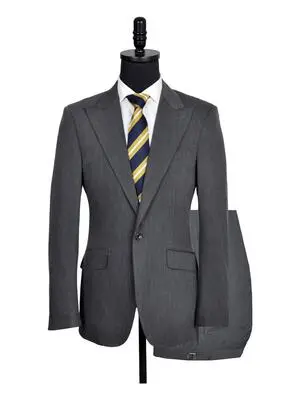 DAVID WEJ Aldo Single Breasted Suit - Grey