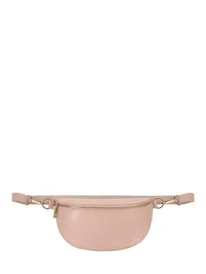 BETSY & FLOSS Zadar Crossbody And Waist Bag In Blush Pink - Orange