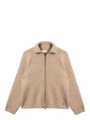 BEL CASHMERE Nicole Cashmere Cardigan Beige - Brown