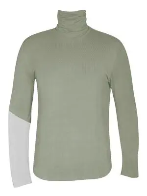 CARLTON JONES Neutrals / Superhero Turtleneck Neutrals - Green
