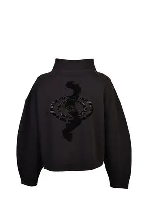 JOY-ES Eye Cardigan - Black