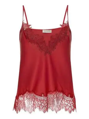 AVENUE 8 Silk Lace Camisole -