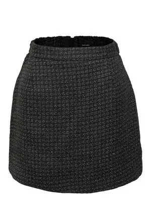 SMART AND JOY Trapeze Mini Skirt - Black