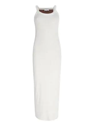 CIRCULAR PATH Maxi Tank Dress Light Gray - Grey