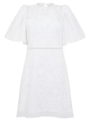 LISA THE LABEL Angel Baby Valentine Heart Dress - White