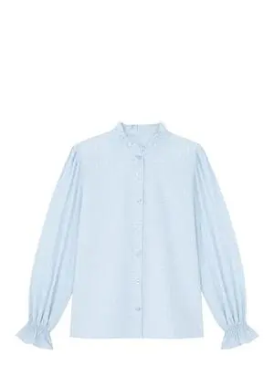 Mind Traveler Nina Blouse Blue