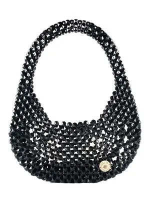 TILLIE BEADS Classic Bead Bag - Black