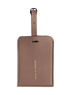 PACK'N TRAVEL Neutrals Luggage Tag - Beige
