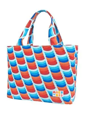 MOKUYOBI Blue / Red Level Up Perfect Tote - Blue/red