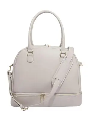 STACKERS Neutrals Handbag Taupe - Black