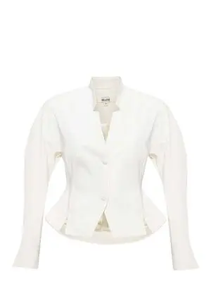 Sélone Elen Sculpt Blazer / Cream - White