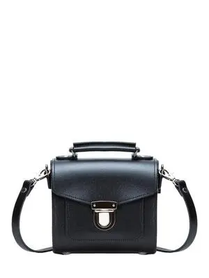 ZATCHELS Handmade Leather Sugarcube Plus - Black