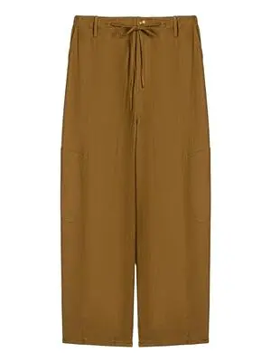 NOCTURNE High-waisted Cargo Pocket Pants - Brown