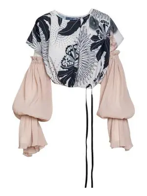 ARTISTA Neutrals / Epic Puffy Sleeve Top - Black