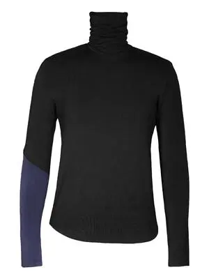 CARLTON JONES Bamboo Turtleneck - Black