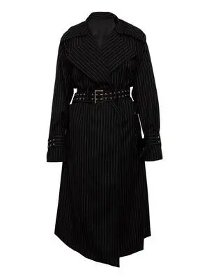 PALOMA LIRA Dark Knight Trench Coat - Black