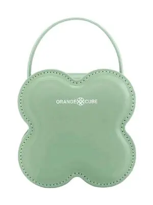 ORANGE CUBE Small Lucky Clover Handbag Celadon - Green