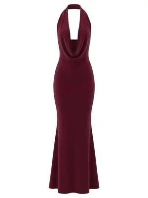 ALOMA STUDIO Frisson Maxi Dress Wine - Red