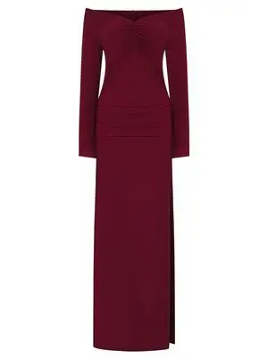 CELESTINE & MAE Maldau Maxi Dress - Red