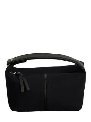 SUUD COLLECTION Archi Canvas Handbag - Black