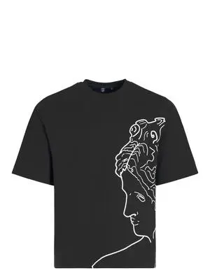 THE GT ATELIER Renaissance Neon T-shirt - Black