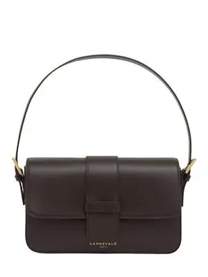 CARNEVALE Dalia Chocolate Baguette Bag - Brown