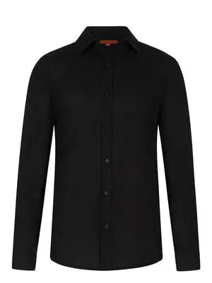 MAISON TANGERINE Linen Shirt For - Black