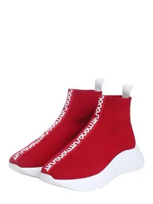 MONOSUIT Let's Dance" Italian Sock Sneakers - Red