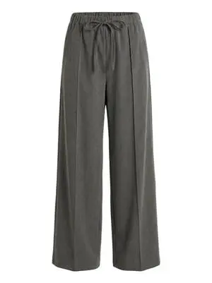 MODENAIRE Wide Leg Trousers Relaxed Form - Grey