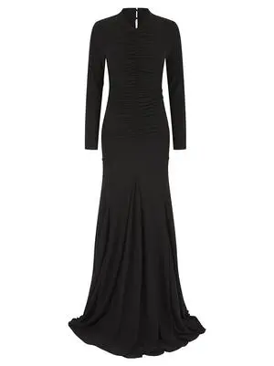 CELESTINE & MAE Zinnia Maxi Dress In Navsoul - Black