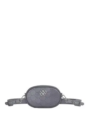 ORANGE CUBE Quilted Impressions Cross Body - Stone Grey