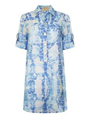 SOPHIA ALEXIA Pebbles Beach Shirt Blue