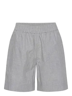 GROBUND Naomi Short In Melange - Grey