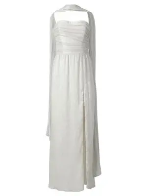 LITA COUTURE Strapless Corset Pearl Dress