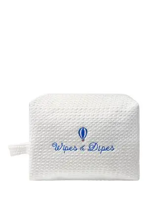 LILLY LOVES Balloon Wipes And Dipes Pouch - Blue
