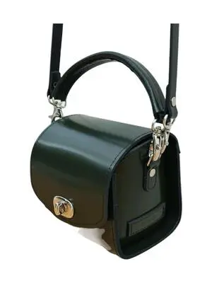 ZATCHELS Bauble Handmade High Shine Leather Handbag Ivy - Green