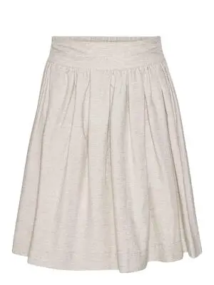 GROBUND Svala Skirt The One With Linen - White