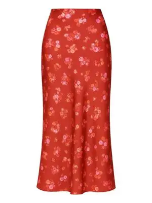 AVANI APPAREL Iris Skirt - Red