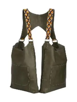 MIOONA El Doble Leather Bag - Green