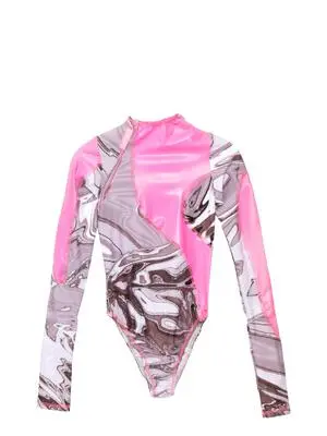 PALOMA LIRA Latex & Lycra Body - Grey
