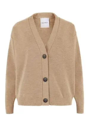 SALANIDA Neutrals Bene Merino Cardigan - Beige