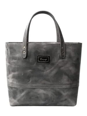 ROARCRAFT Leather Tote Bag - Grey