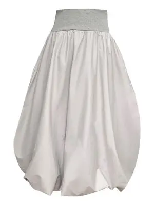 FROCK TALES Enoki Puffball Skirt In Dove - Grey
